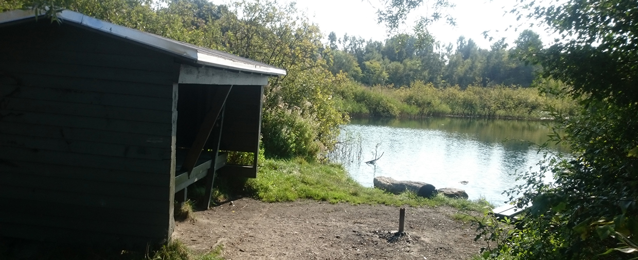 Shelter Skuldelev Grusgrav - Oplev Frederikssund